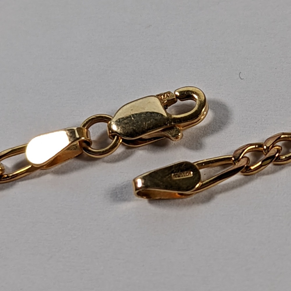 Pre-owned 9ct Gold Figaro Style Chain - Own4Less